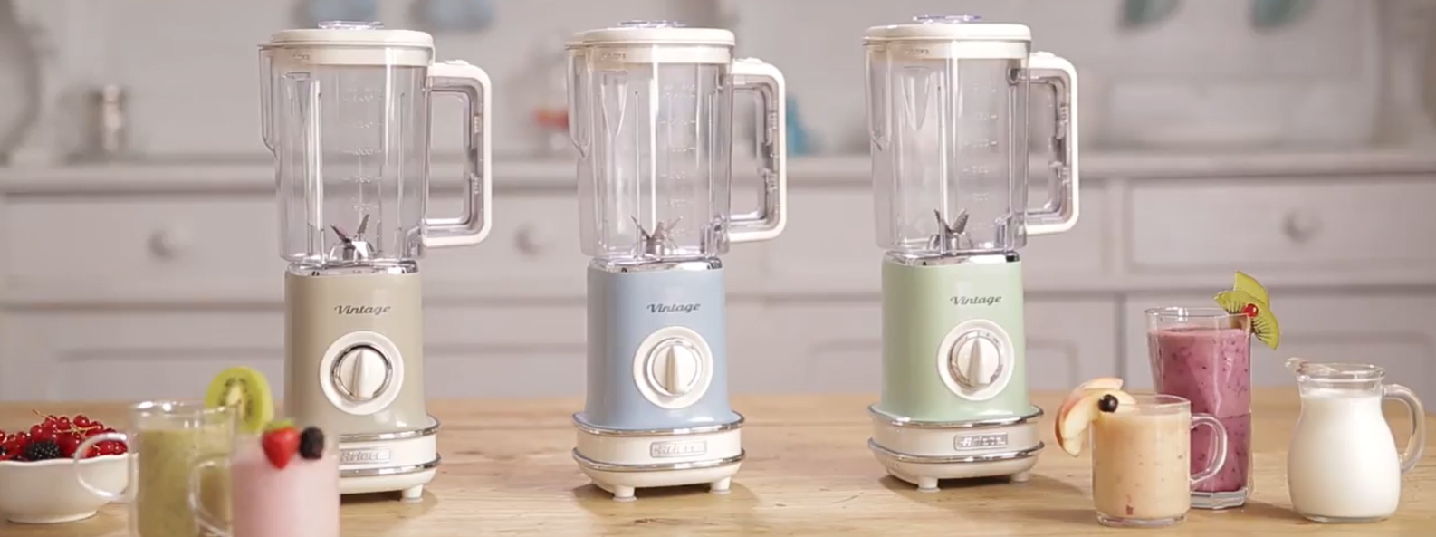 بلندر آریته وینتیج Ariete vintage رنگ سبز کد 568 | فروشگاه کیاشاپ